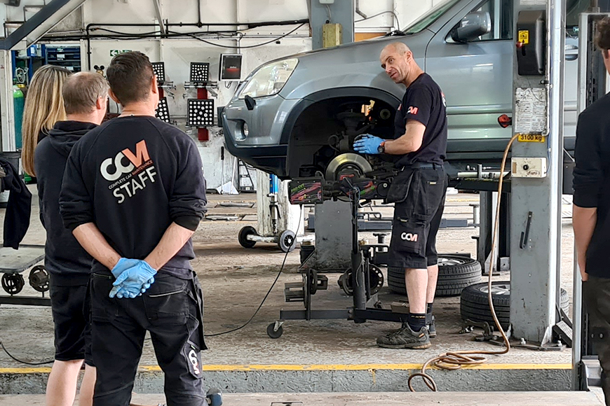 Training | ZF Pro Tech Plus Accredited | Alloy Wheels CCM Crawley